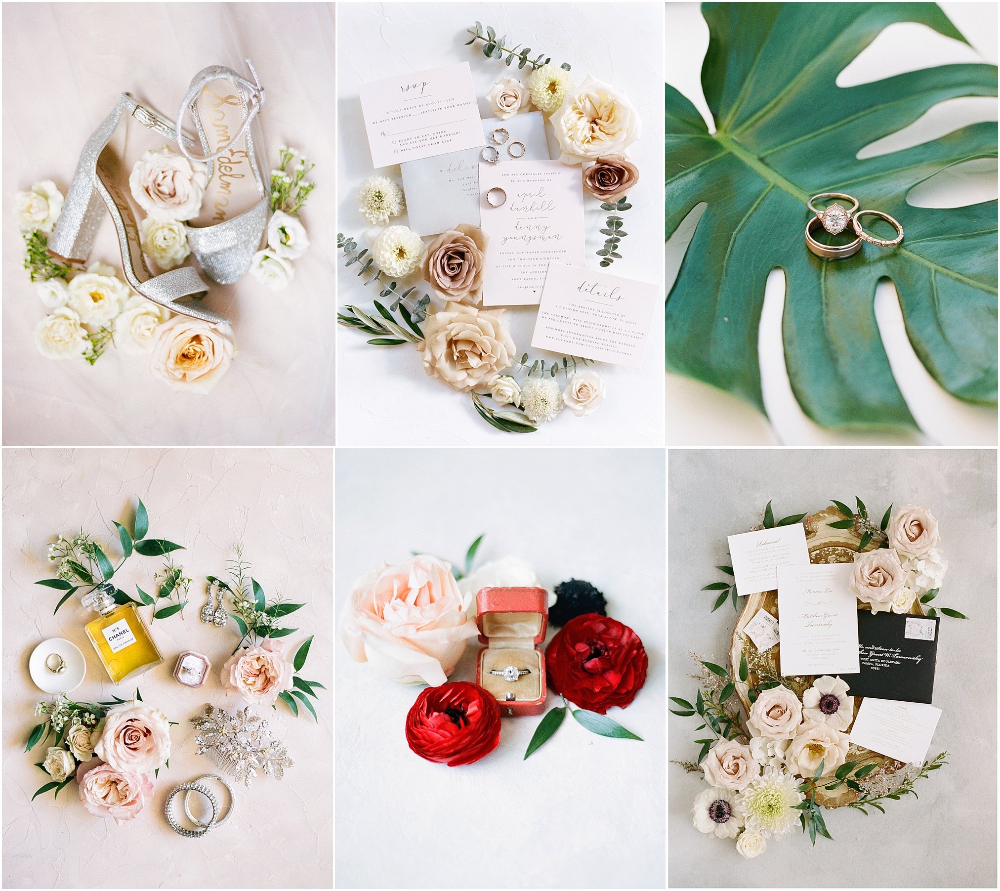 Wedding Flat Lay Inspiration + Tips for Brides and Photographers ...